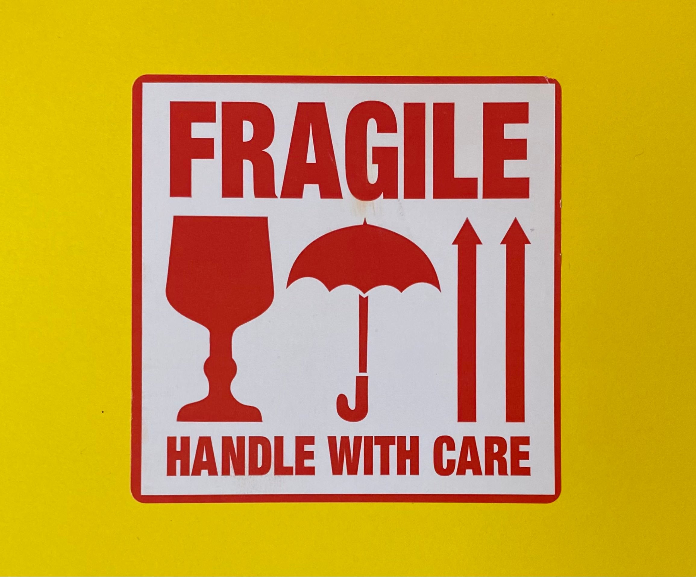 Fragile Handle With Care – Kingsley Labels